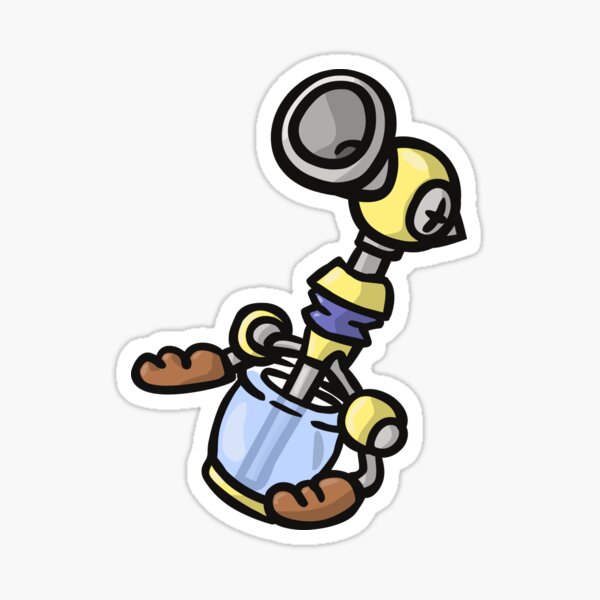 "FLUDD" Sticker for Sale by PeekingBoo | Redbubble