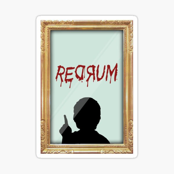 Redrum Stickers | Redbubble
