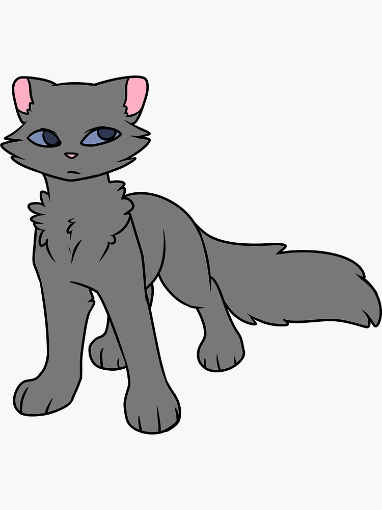 "Sootfur" Sticker for Sale by Draikinator | Redbubble