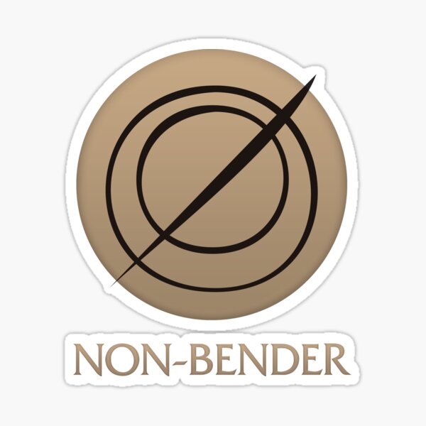 "Non-Bender (with text)" Sticker by jdotrdot712 | Redbubble