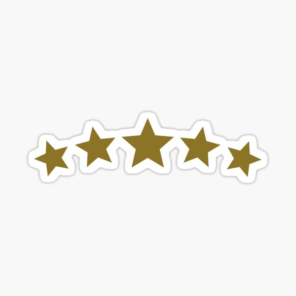 "FIVE STARS, Gold, Winner, Best, Hero, Chef, Team, Award" Sticker for ...