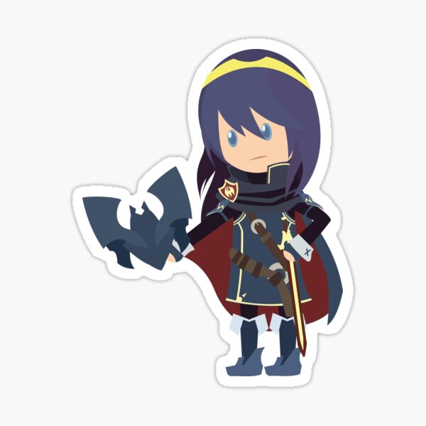 "Chibi Lucina Vector" Sticker for Sale by ViralDrone | Redbubble