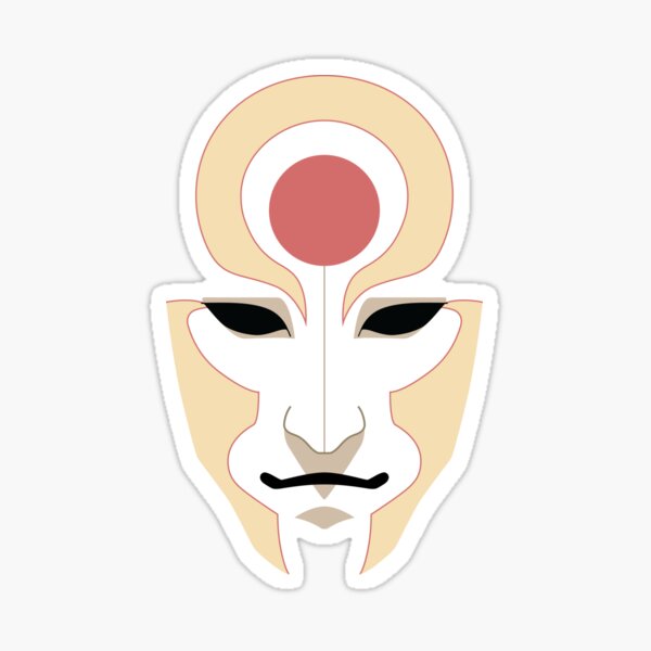 "Amon Mask" Sticker for Sale by Colossal | Redbubble