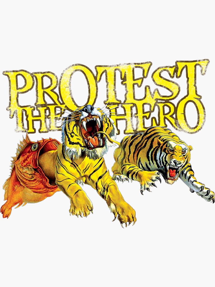 "Protest The Hero" Sticker for Sale by taylorgalliah | Redbubble