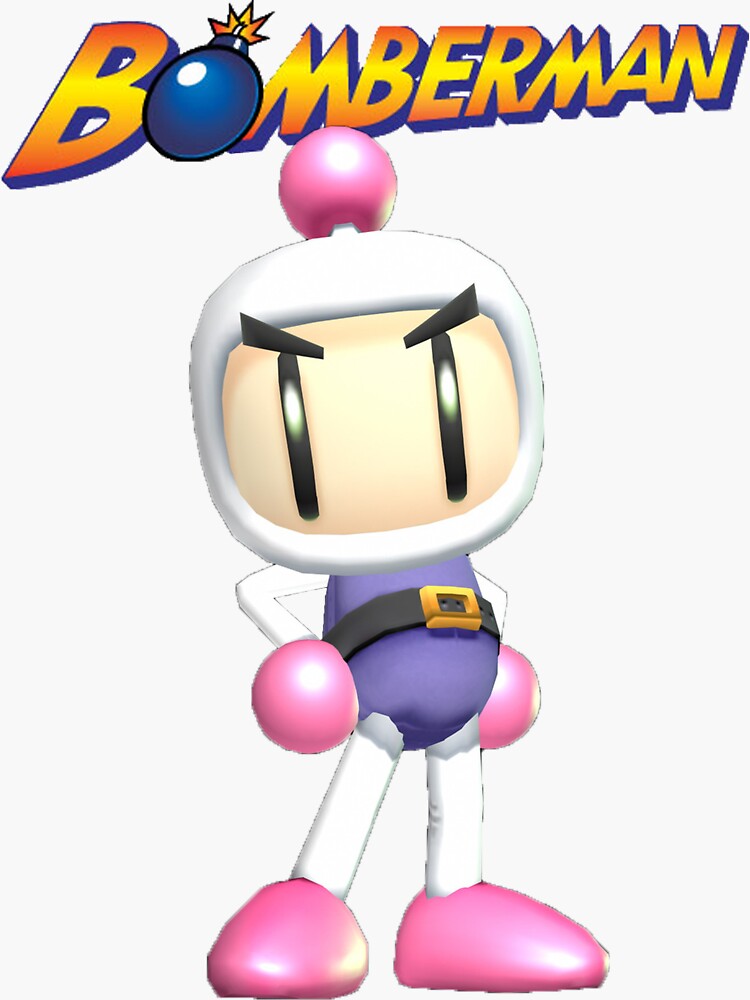 "Bomberman" Sticker for Sale by alsadad | Redbubble