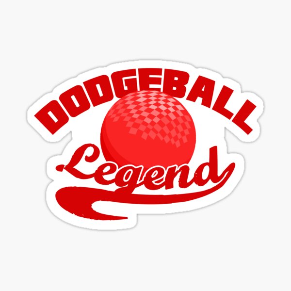 "Dodgeball" Sticker for Sale by valizi | Redbubble