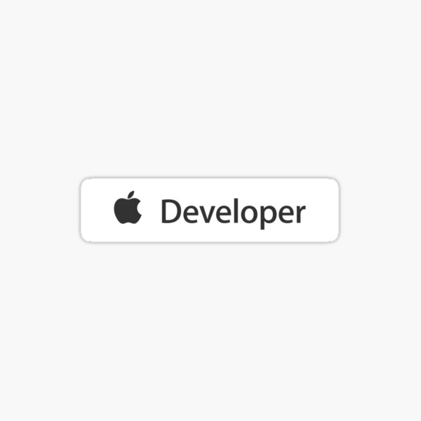 Apple Developer Stickers | Redbubble
