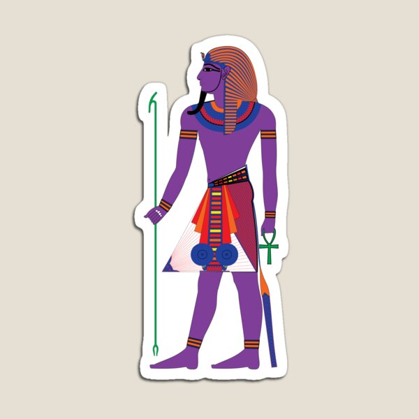 "Pharaoh Tut [FRESH Colors] | Egyptian Gods, Goddesses, and Deities ...