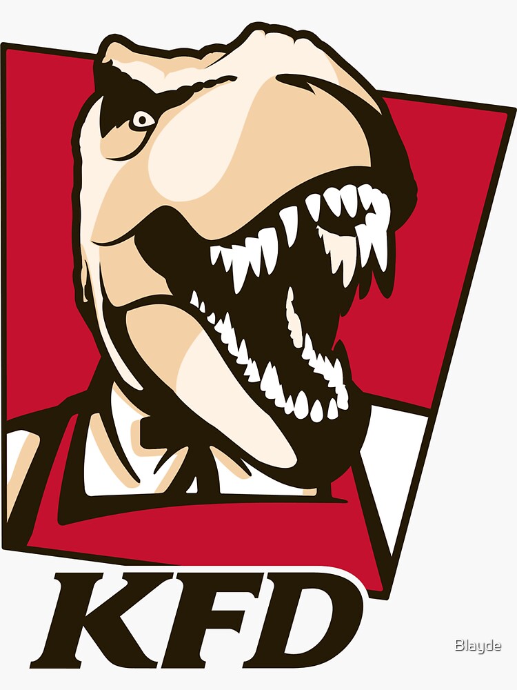 "KFD" Sticker by Blayde | Redbubble
