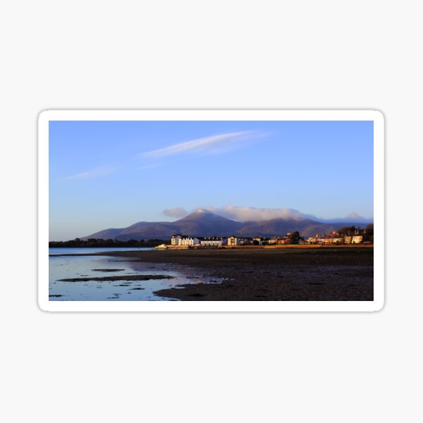 "Mournes View" Sticker for Sale by Wrayzo | Redbubble