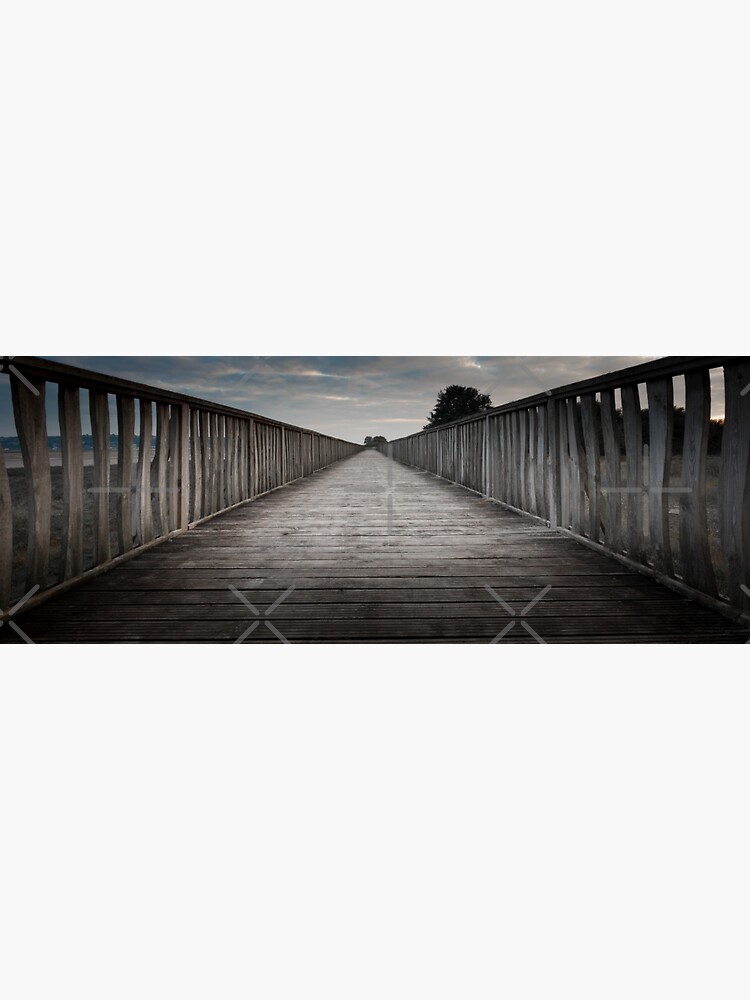 "Wooden walkway " Sticker for Sale by leightoncollins | Redbubble