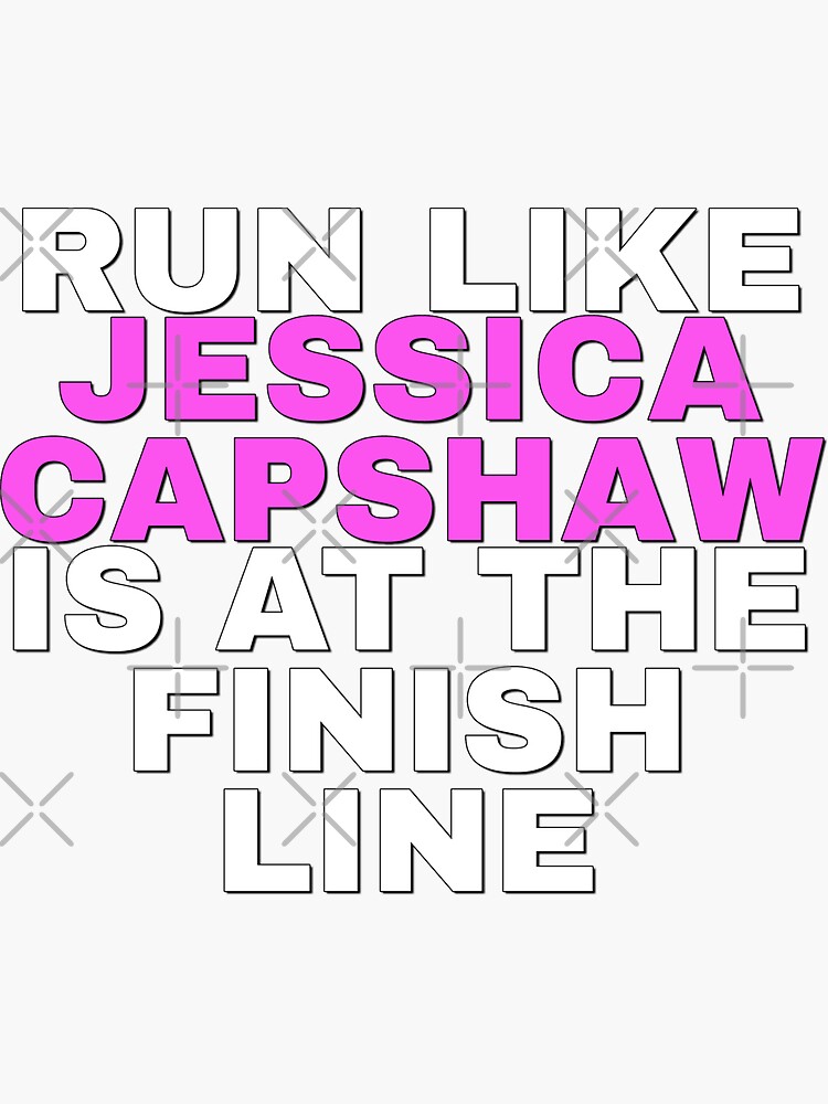 "Run Like JCap" Sticker for Sale by drmedusagrey | Redbubble
