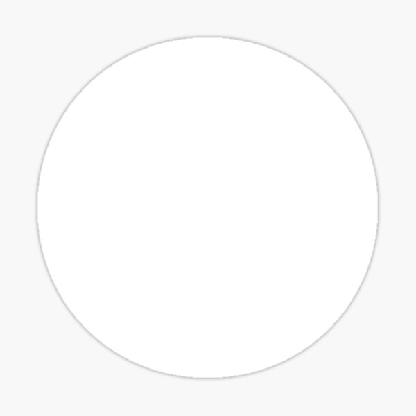 "Public Domain Symbol, Copyleft [White Ink]" Sticker by FreshThreadShop ...