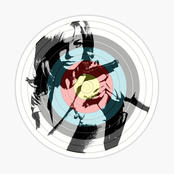"On Target" Sticker for Sale by sashakeen | Redbubble