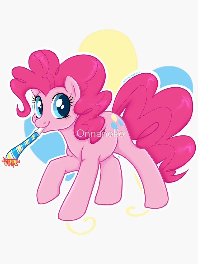 "Pinkie Pie" Sticker for Sale by Onnanoko | Redbubble