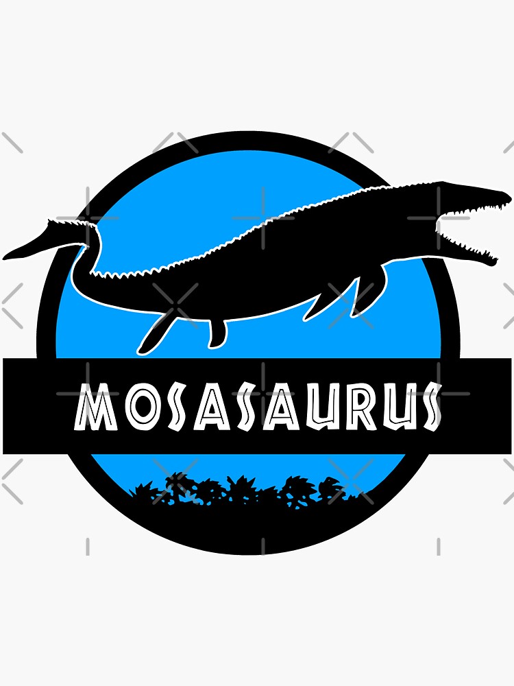 Pegatina «Jurassic World: Mosasaurus» de marslegarde | Redbubble