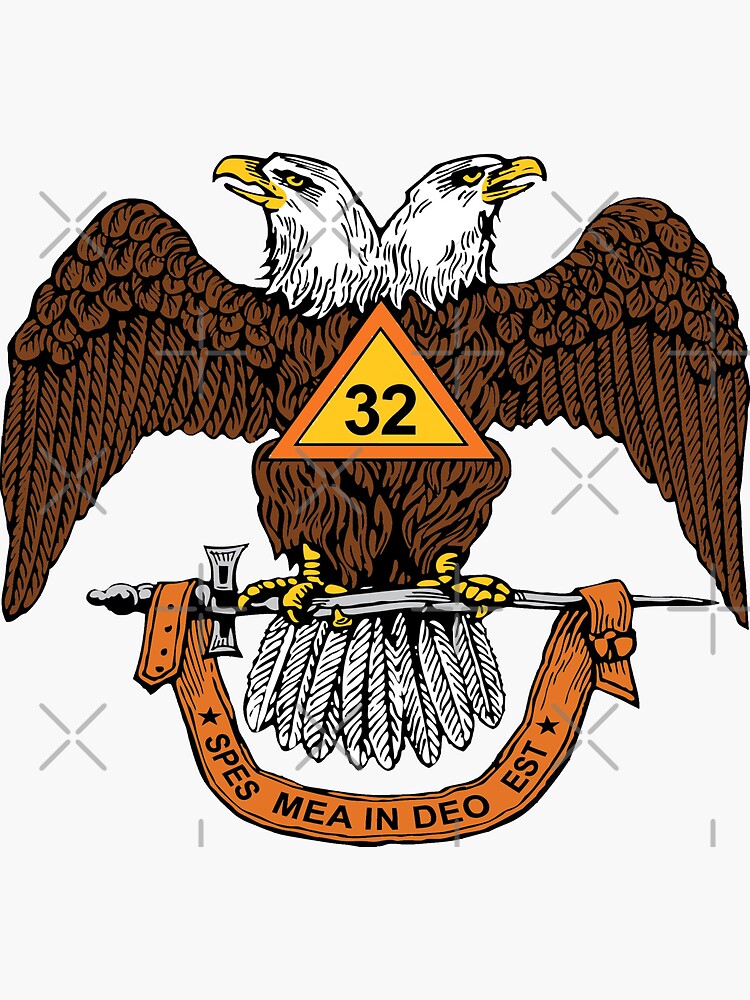 "Scottish Rite" Sticker for Sale by thelight | Redbubble