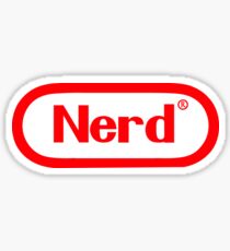 Nerd Stickers | Redbubble
