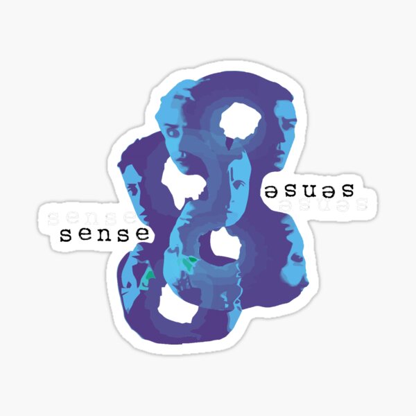 "sense8 logo " Sticker for Sale by athelstan | Redbubble