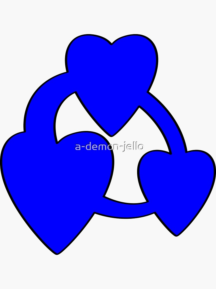 "Trinity Mark - Trinity Jump" Sticker for Sale by a-demon-jello | Redbubble