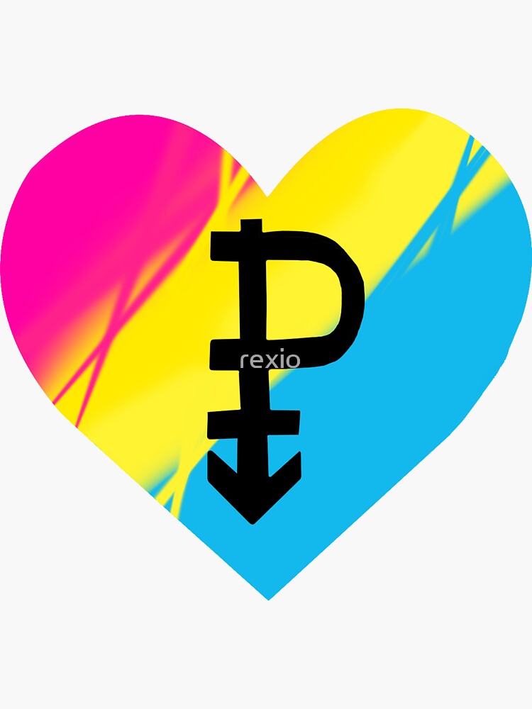 "Pan Pride" Sticker by rexio | Redbubble