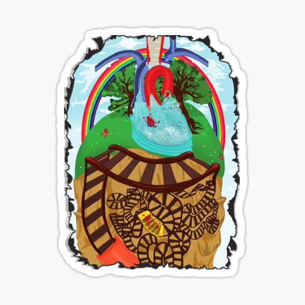 "Playing Body Rip" Sticker for Sale by ciaca | Redbubble