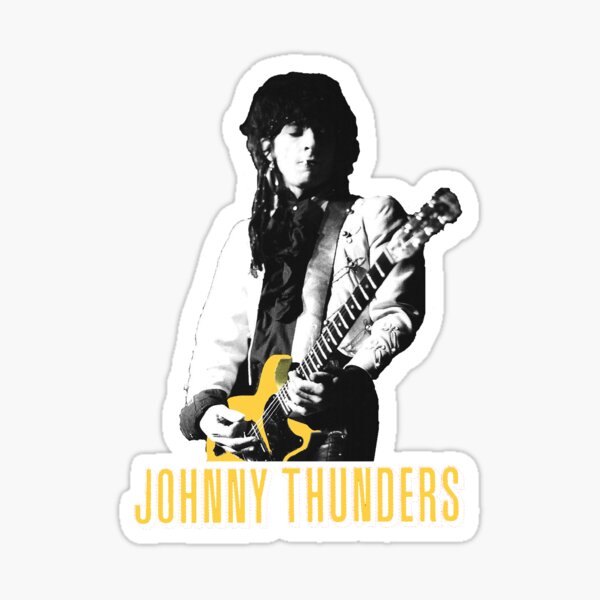 "Johnny Thunders" Sticker for Sale by tdavies4 | Redbubble
