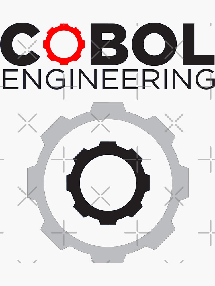 "Cobol Engineering" Sticker for Sale by chazy73 | Redbubble