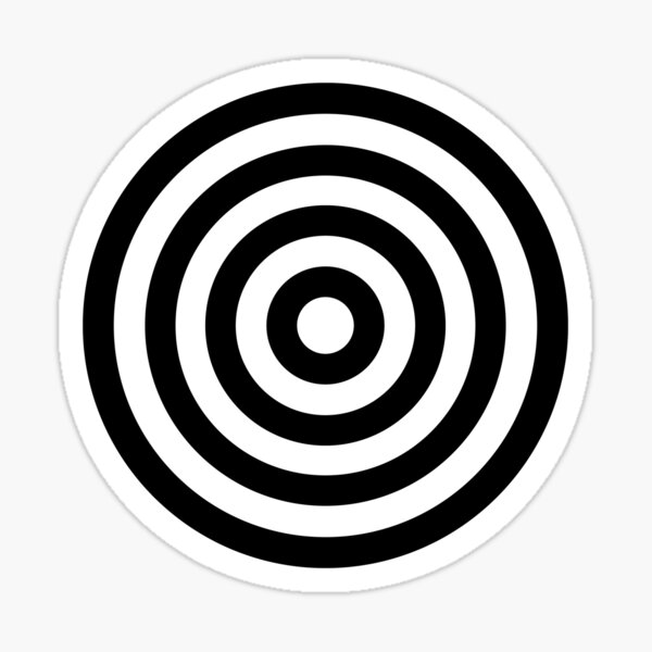 Bullseye Target Stickers | Redbubble