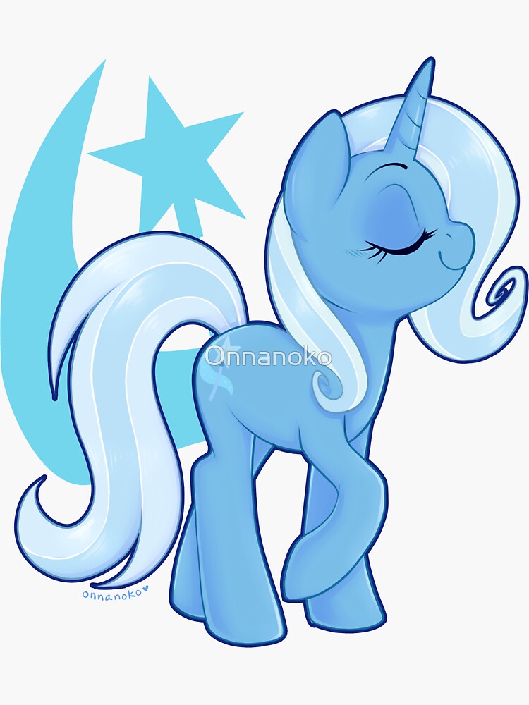 "Trixie" Sticker for Sale by Onnanoko | Redbubble