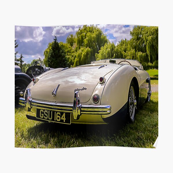 "1955 Austin Healey" Poster by ScenicViewPics | Redbubble
