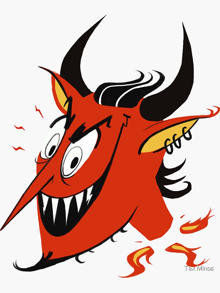 "666" Sticker for Sale by Tex Minos | Redbubble