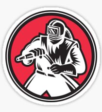 Sandblasting Stickers | Redbubble