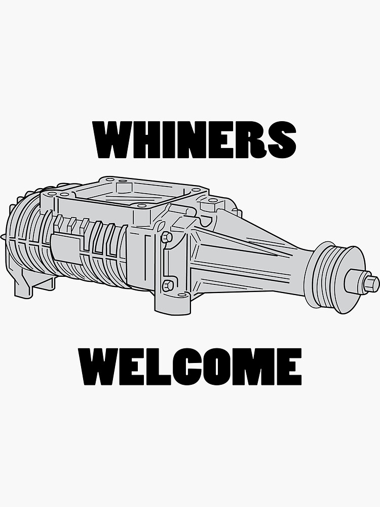 "Whiners Welcome" Sticker for Sale by kittymini | Redbubble
