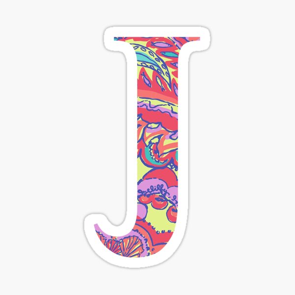 The Letter J Stickers | Redbubble