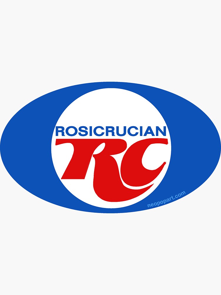 "Rosicrucian RC Royal Crown Cola Logo Retro Vintage" Sticker for Sale ...