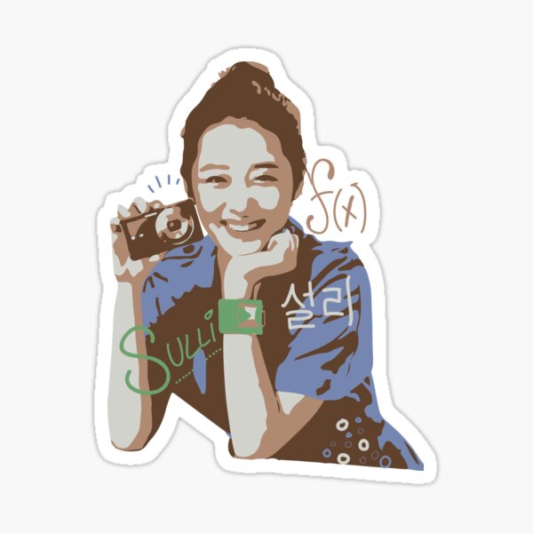 Sulli Stickers | Redbubble