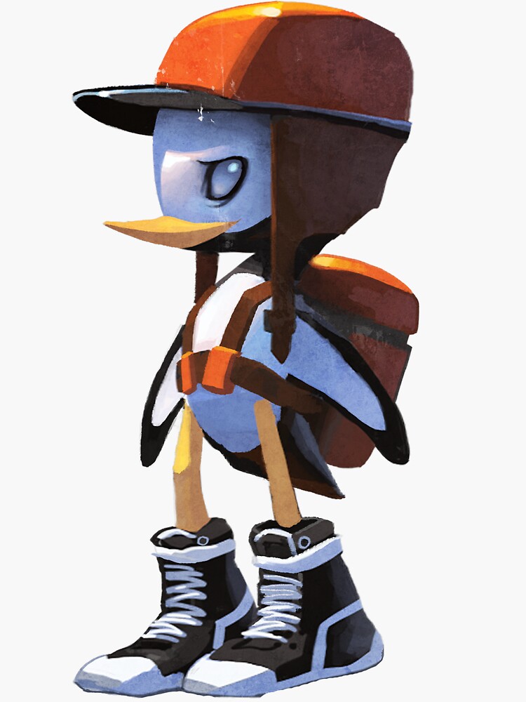 "Ripple Portrait" Sticker for Sale by PixeltrussShop | Redbubble