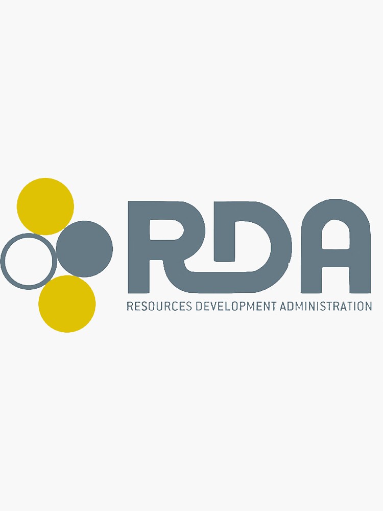 "RDA Resources Development Administration Avatar." Sticker for Sale by ...