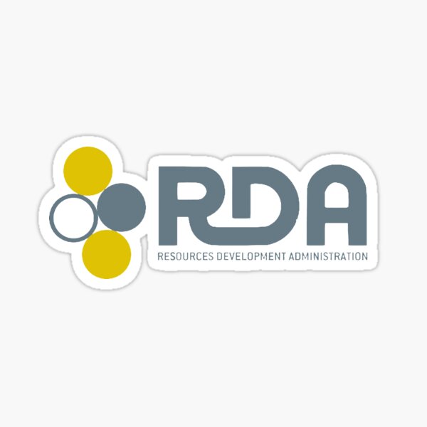 "RDA Resources Development Administration Avatar." Sticker for Sale by ...