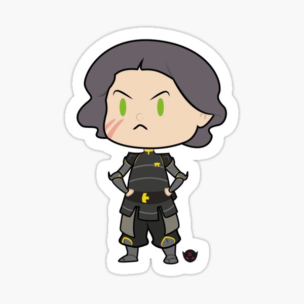 Lin Beifong Stickers | Redbubble