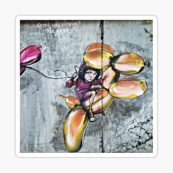 "Koons was playing the game" Sticker for Sale by heinrich | Redbubble