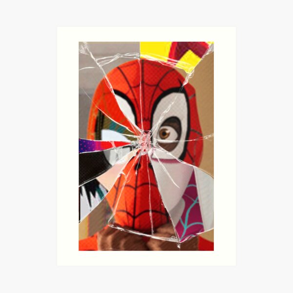 "Spiderverse Fractured Glass" Art Print for Sale by SoullessCoyote ...