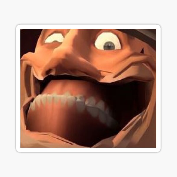 "Team Fortress 2 Soldier" Sticker by Pootis | Redbubble