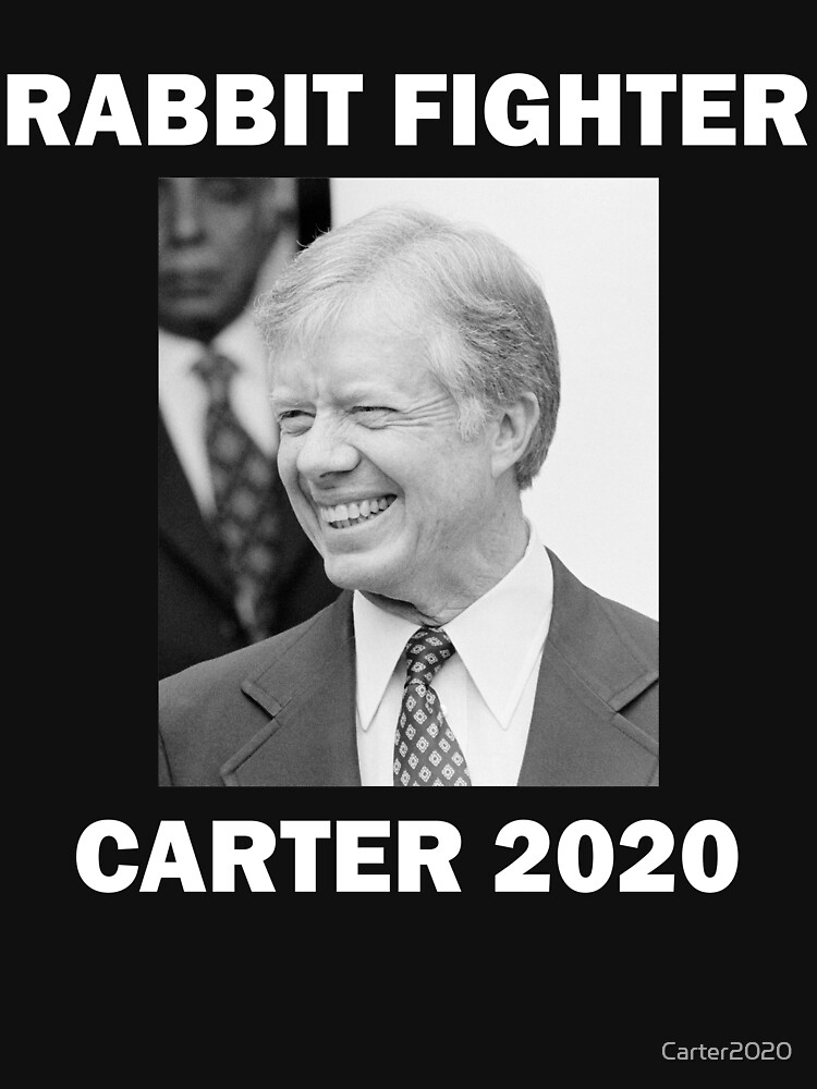 "Jimmy Carter - America's Rabbit Fighter" Pullover Hoodie for Sale by ...
