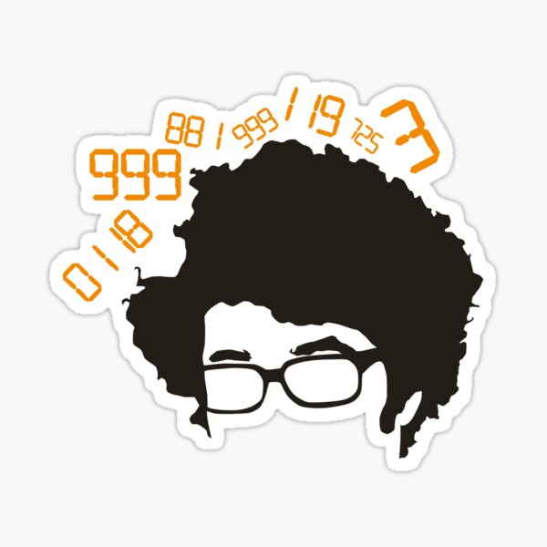 "0118 999 881 999 119 7253" Sticker for Sale by Tift23 | Redbubble