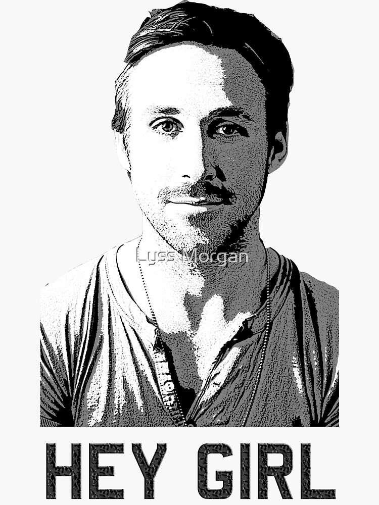 "Hey Girl" Sticker for Sale by AlyssaSbisa | Redbubble