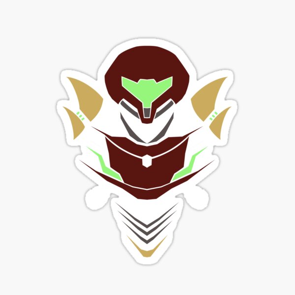"Samus Aran" Sticker for Sale by UeberUeberl33t | Redbubble
