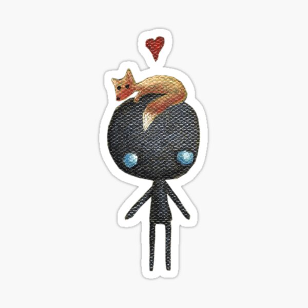 "Foxy" Sticker by emilymartian | Redbubble