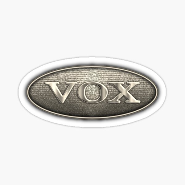 "Vintage Vox" Sticker by shfandon | Redbubble